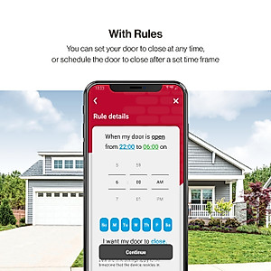 Genie QuietLift Connect – WiFi Smart Garage Door Opener with Added Wireless Keypad, ¾ HPC Smart Belt Drive – Compatible with Alexa and Google Assistant, Model 3053-TKV