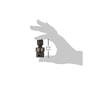 Sunex International 312ZUM 3/8" Dr. 12mm 12 Point Universal Impact Socket for Ford Driveshafts