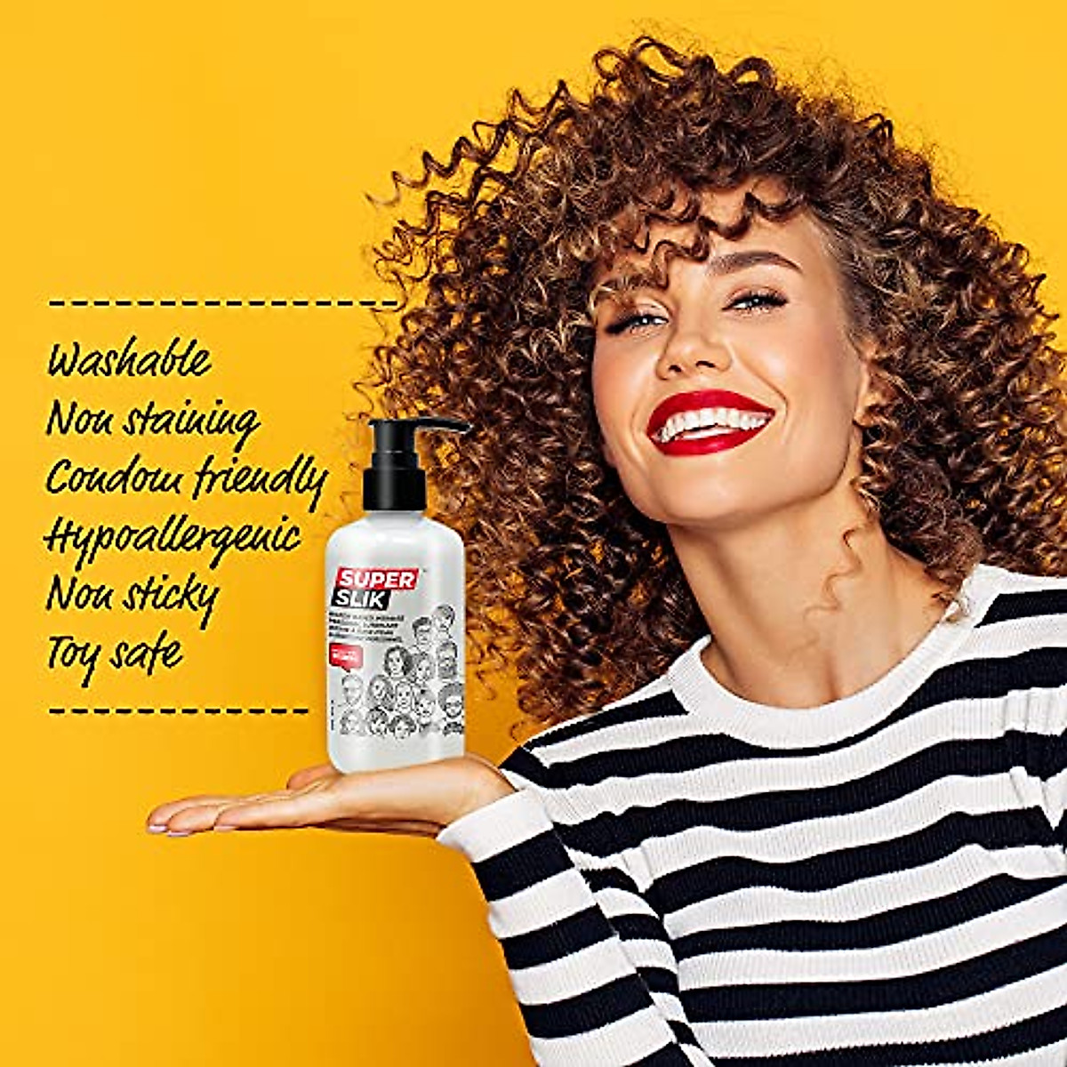 White Lube,Thick Creamy Water-Based Lubricant for Privacy - 275mL