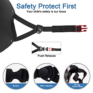 BURSUN Kids Bike Helmet Ventilation & Adjustable Toddler Helmet for Ages 2-3-5-8 Kids Boys Girls Multi-Sport Helmet for Bicycle Skate Scooter, 5 Colors