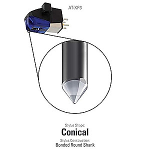 Audio-Technica AT-XP3 DJ Turntable Cartridge Blue