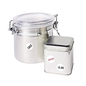 Avery Removable Print or Write Labels for Laser and Inkjet Printers, 0.75 Inches, Round, Pack of 1008 (5408), White