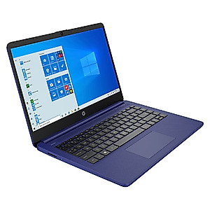 HP 14" Laptop Intel Celeron N4020 4GB 64GB, Intel UHD Graphics 600, Windows 10 Home in S Mode, GS HDMI Cable (Blue)