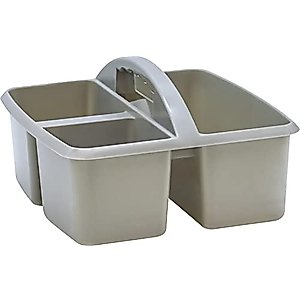 Teacher Created Resources® Gray Plastic Storage Caddy