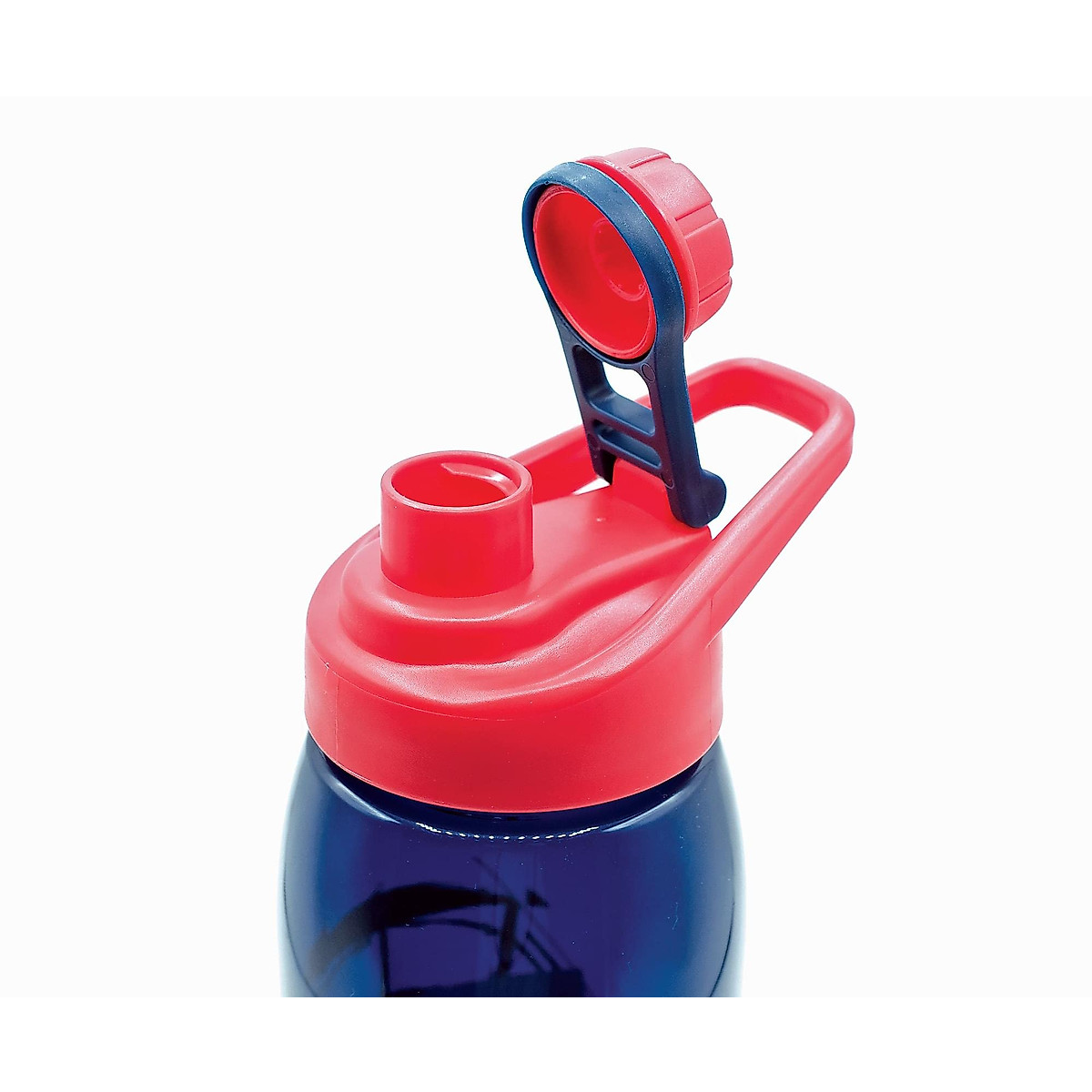 Marvel Spider-Man Miles Morales 28-Ounce Sports Water Bottle | BPA-Free Plastic Water Jug With Leakproof Screw-Top Lid And Flip-Up Cap | Hydration For Outdoor Activities, Gym Fitness Gifts