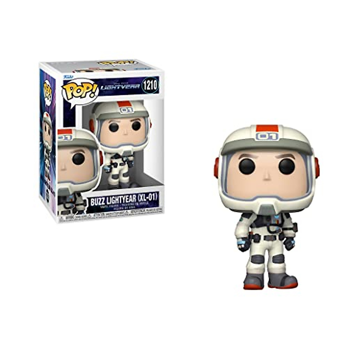 POP Disney: Lightyear – Buzz Lightyear (XL-01 Suit) Vinyl Figure Pop (Bundled with Compatible Pop Box Protector Case)