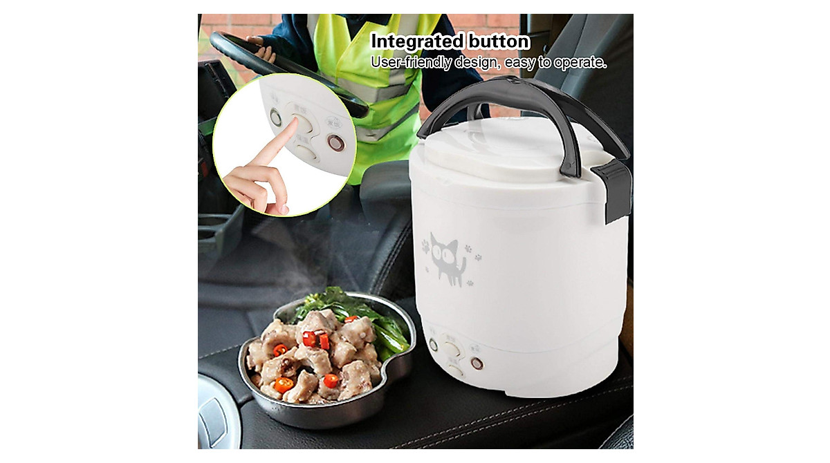 Portable Mini Rice Cooker for Travel & Easy Cooking