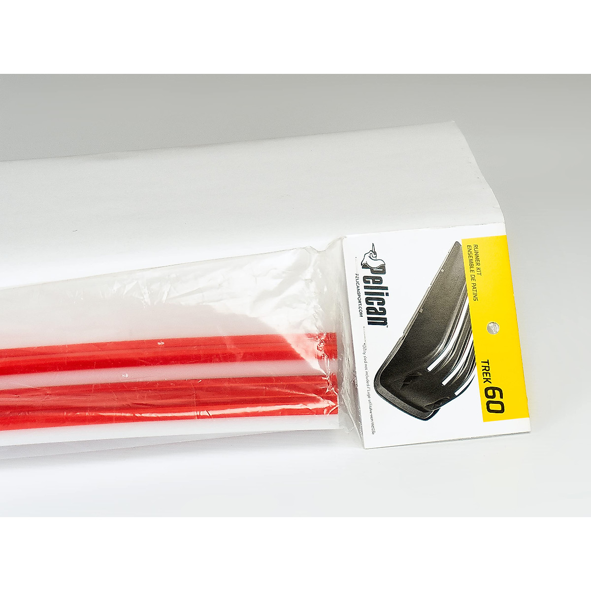 HDPE SLED HYFAX Runner KIT - 3 runners - Trek 60 – Made in Canada - Build for Heavy Duty User - Easy Installation