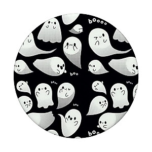 Cute Kawaii Ghost Halloween Aesthetic Spooky Boo Gothic Cool PopSockets Swappable PopGrip
