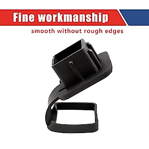 UGSHY Pack-1 Square Tow Hitch Dust Plug, American Flag Pattern Tow Tube Square Cover, Trailer Receive Tube Plug, Fits 2" x 2" Receiver Tube (Red)