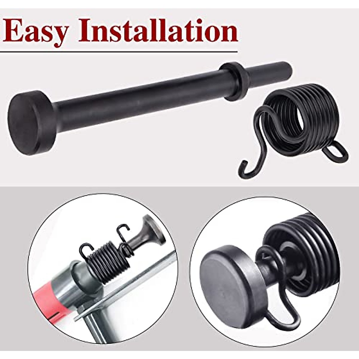 Smoothing Air Hammer Bits Set, 5Pcs Smoothing Air Hammer Tool Kit Air Hammer Accessories Extended Length Pneumatic Chisel Bits with Spring, by ZMCYNG