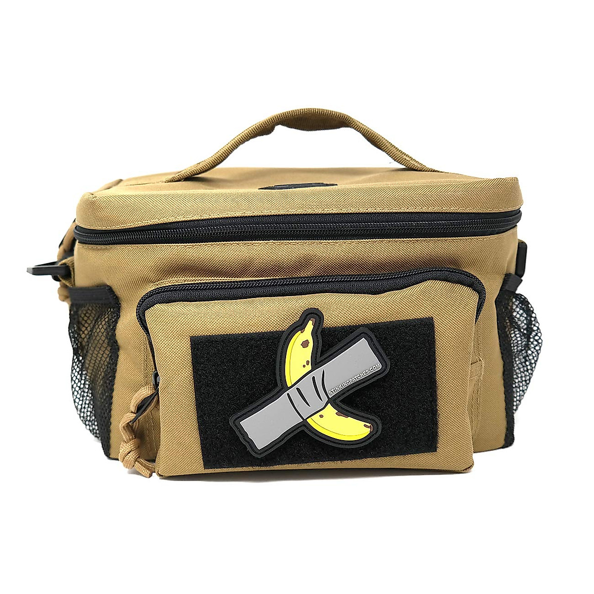 Tactical Lunch Bag PVC Patch Bundle - 3 Great Hook and Loop Patches for Lunch Bags