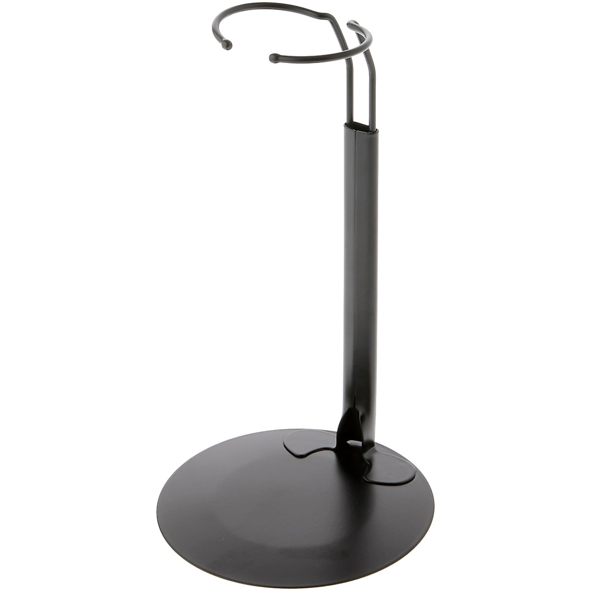 Plymor DSP-70B Black Adjustable Doll Stand, fits 12, 13, 14, 15, 16, and 17 inch Dolls or Action Figures, Waist is 2.25 to 2.75 inches Wide, 6 to 8 inches Around