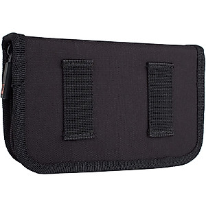 Protec Trumpet/Small Brass Multiple (4-Piece) Nylon Mouthpiece Pouch with Zipper Closure, Model A221ZIP,Black