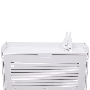 DYRABREST Modern Shoe Storage Cabinet 3 Flip Drawers Shoe Cabinet White Shoe Rack Storage Organizer Portable Shoe Rack Cabinet for Entryway, Living Room, and Corridor(Large Size)