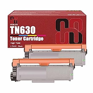 Replacement TN630 Toner Cartridges Compatible for Brother TN 630 TN660 Toner Cartridge Work for Brother HL-L2300D HL-L2305W HL-L2315DW HL-L2320D HL-L2340DW Printers 2 Black Pack