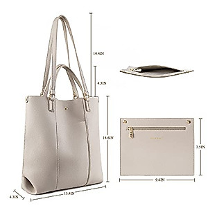 Montana West Tote Bag for Women Purses and Handbags Top Handle Satchel Purse Large Shoulder Handbag MWC-C021BG