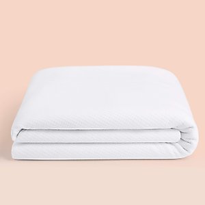 Casper Sleep Waterproof Mattress Protector, Full, White