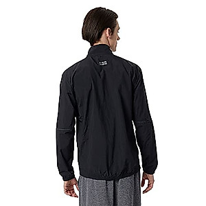 New Balance Men's Impact Run Jacket, Black, Medium