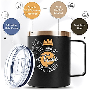 ATP Method Farewell Gifts for Coworkers - Going Away Gift for Coworker - Black