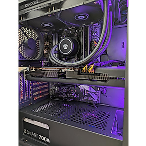 Centaurus Scorpius Gaming Computer - Intel i7-12700K 12-Core, Liquid Cooler, Radeon RX 7800 XT, 32GB RAM, 512GB NVMe SSD + 2TB HDD, Windows 11, WiFi, Glass, RGB | 4K VR Ready PC for Gamers