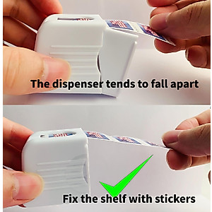 KUQILEY Stamp Roll Dispenser Postage Stamp Dispenser