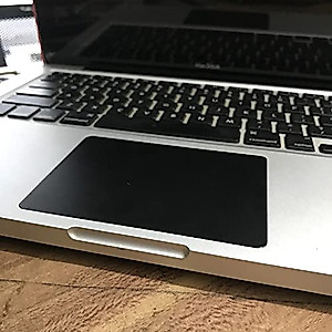 (2 Pcs) Ecomaholics Premium Trackpad Protector for Dell Inspiron 14 Plus 7420 Laptop - 14 inch, Black Touch pad Cover Anti Scratch Anti Fingerprint Matte, Laptop Accessories