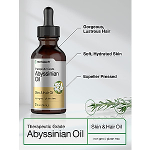 Horbaach Abyssinian Oil | Hair and Skin Oil | Paraben, SLS and Fragrance Free | from Crambe Abyssinica Seed