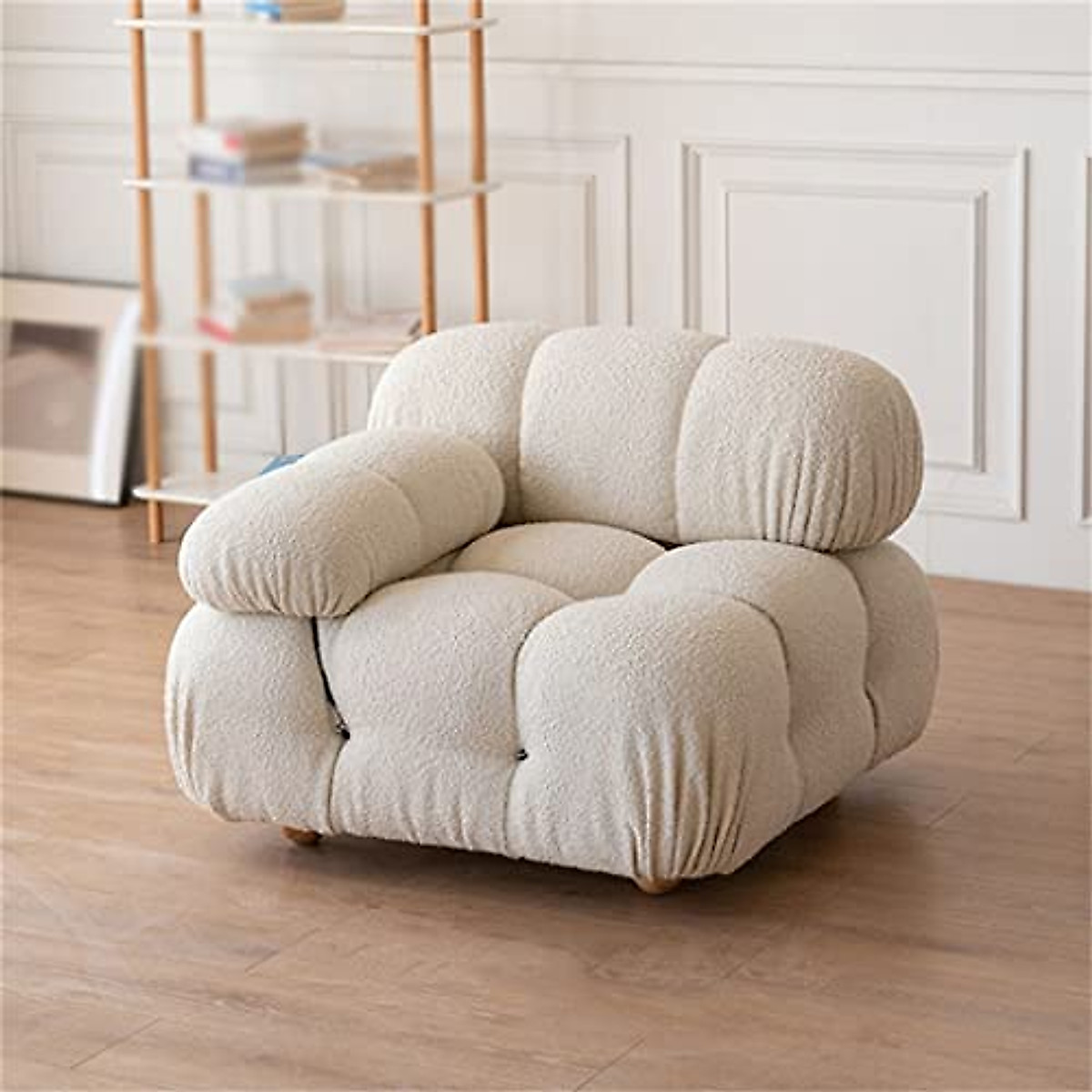 sgzyl Tofu Block Sofa Furniture Lambswool Simple Cream Style Fabric Modular Sofa Sofa
