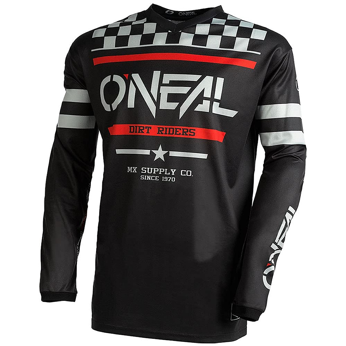 MX Outfit O'Neal Element Squadron Black Kids/Youth (12/14 (26)/Large) Protective Pants Jersey bundle motocross dirt bike set