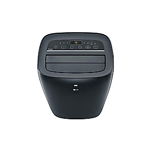 LG LP0821GSSM 18" Smart Portable Air Conditioner with 8000 BTU Cooling Capacity, ThinQ Technology, Remote Control and 2 Fan Speeds in Gray