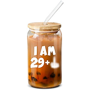 NewEleven 30th Birthday Gifts For Her Women - 1994 30th Birthday Decorations For Women - 30 Year Old Gifts Idea For Women, Friends, Sister - 16 Oz Coffee Glass - 16 Oz Coffee Glass