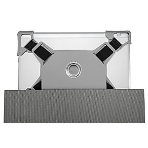 Safe Fit Universal 9-11” 360° Rotating Tablet Case, Blue