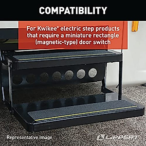 Kwikee 369299 Magnetic Switch for 32 Series Step , Black