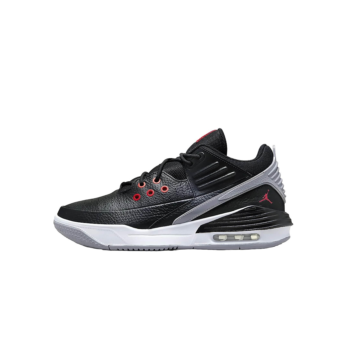 Jordan Max Aura 5 (Black/White/Grey, us_Footwear_Size_System, Adult, Men, Numeric, Medium, Numeric_8)