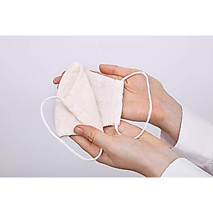 IR Labo. Organic cotton face mask　100% organic cotton that is gentle on the skin can be washed repeatedly　has excellent breathability and does not get stuffy, made in Japan