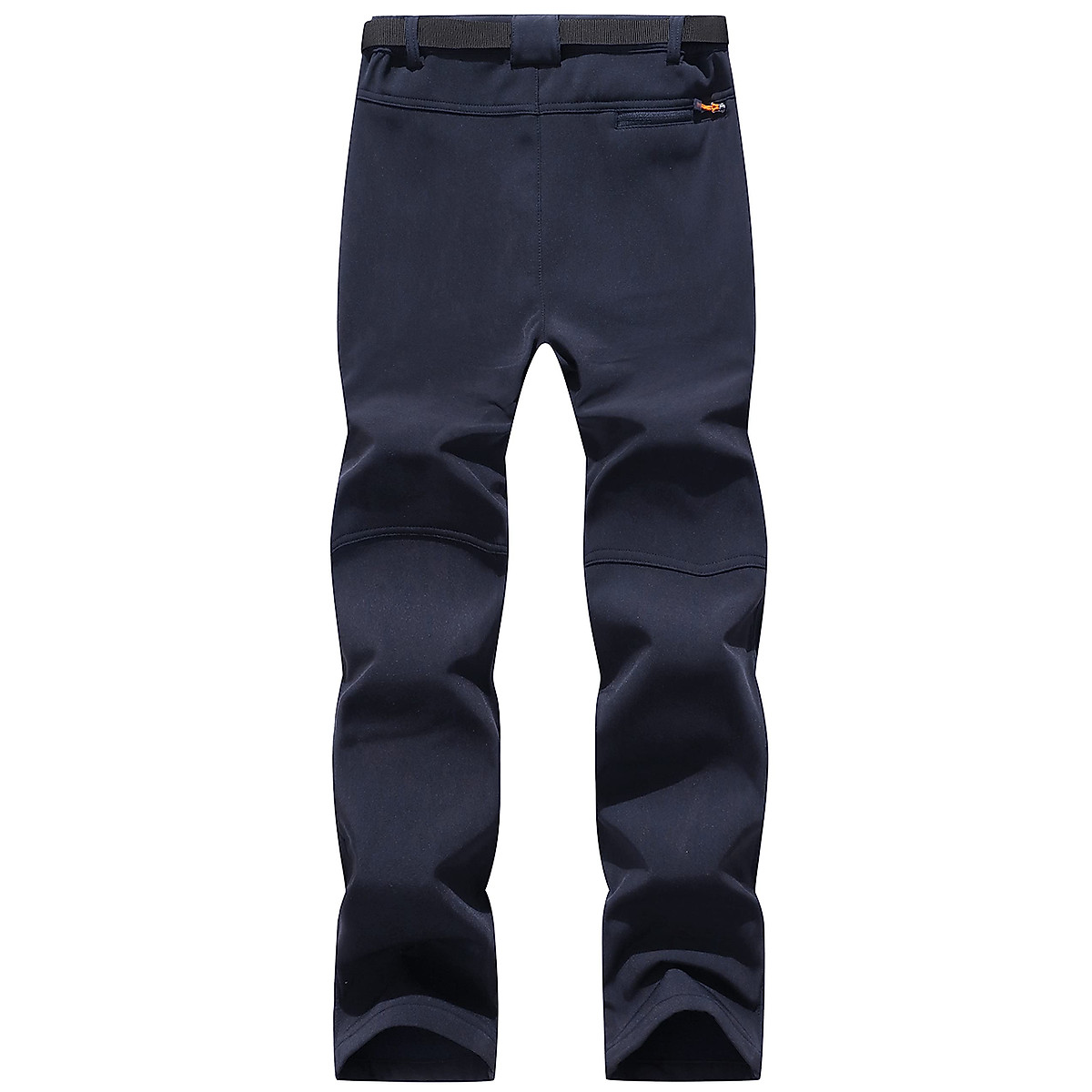 BenBoy Men's Snow Ski Outdoor Waterproof Windproof Fleece Cargo Hiking Pants,AN-SF1602M-Blue-S