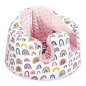 Seat Cover,Compatible with Bumbo Seat.The Rainbow Cover,only Compatible with Bumbo Seat(Original)