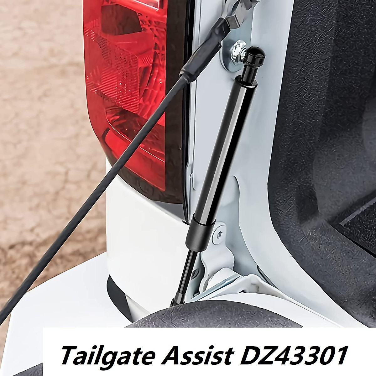 Tailgate Assist for Dodge Ram: Truck Tailgate Assist for DZ43301 Dodge Ram 3500 2500 1500 Accessories Ram 1500 Tailgate Assist for 2009 2010 2011 2012 2013 2014 2015 2016 2017 2018 2019 2020 2021 2022