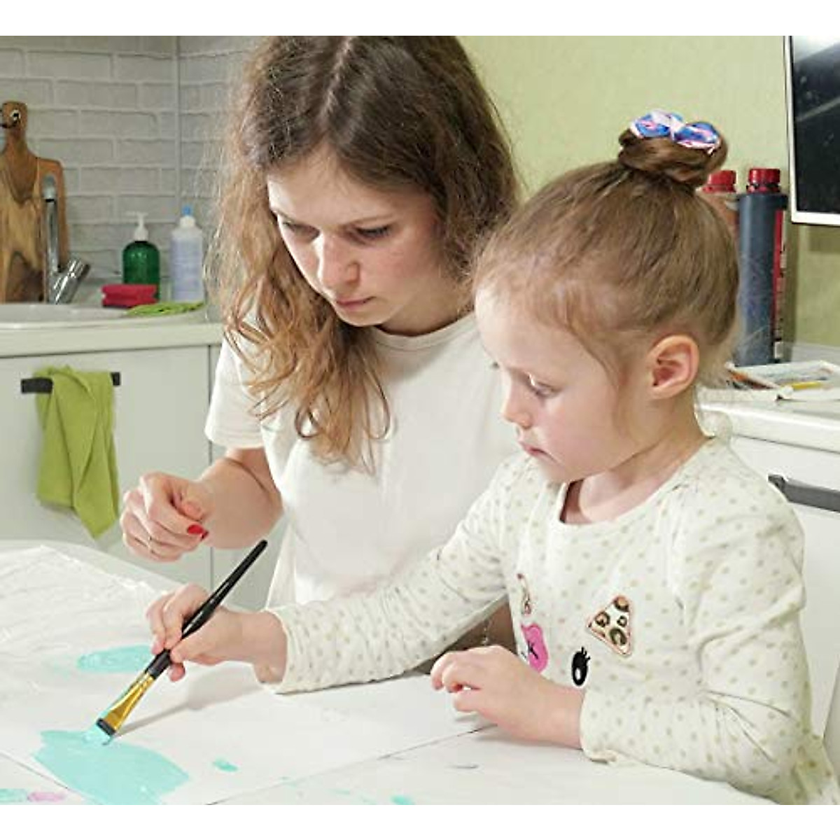 Madisi Painting Canvas Panels 48 Pack, 8X10, Classroom Value Pack Art Canvas