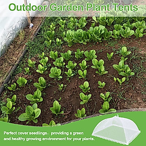 4Pack Mesh Food Covers 17inch, Large and Tall Food Covers, Pop-Up Mesh Food Covers Tent Umbrella for BBQs, Outdoors, Screen Tents, Parties Picnics, Fruit Cover