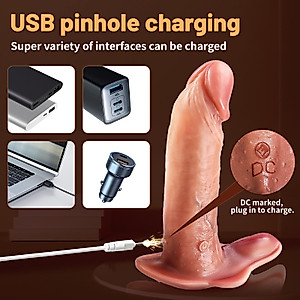 5.7 Inch Adult Sex Toys Quick Orgasm，app Controlled Vibrator Huge Dildos，Realistic Dildos 9 Vibration Modes，Thrusting Dildos，Sex Toys Make You Excited，Female Sex Toys Stimulate