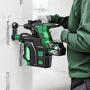 Metabo HPT 36V MultiVolt™ Cordless Rotary Hammer Drill (Tool Only - No Battery) | SDS Plus | 1-1/8-Inch | Reactive Force Control | 3 Modes | Optional AC Adapter | DH36DPAQ4