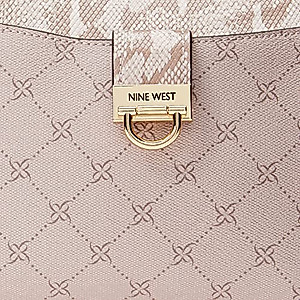 NINE WEST Clara Crossbody, Blush Logo Multi