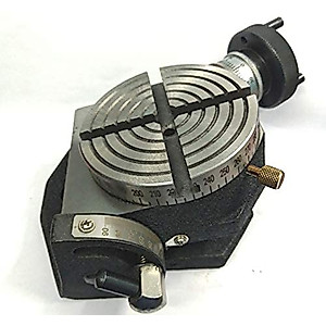 Assorts 4" Inches (100 mm) 4 slots Tilting Rotary Table for Milling Machines