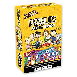 AQUARIUS - Peanuts Family Bingo Game