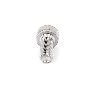 0.7mm Pitch M4x10mm Stainless Steel Socket Cap Screws Head Key 20 Pcs