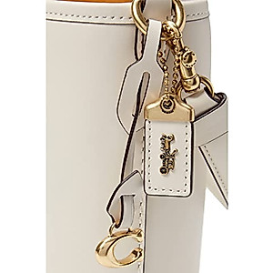 Coach Glovetanned Leather Dakota Bucket Bag 16 Women’s Leather Bag - Magnetic Snap Closure - Textile Lining Chalk One Size One Size
