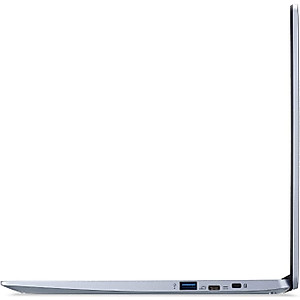 Acer 2022 14 inch HD Touchscreen ThinLight Chromebook, Intel Celeron N4000(UP to 2.6GHz), 4GB RAM, 64GB eMMC, WiFi 5, Webcam, Type-A&C, Up to 12 Hours Battery Life, Chrome OS, w/ CUE Accessories