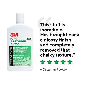3M Marine Restorer and Wax, 32 oz